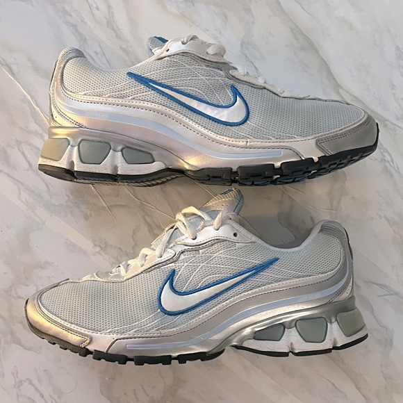 Nike | Shoes | Y2k Nike Air Max Silverwhite Blue 207 X Size Size 6 ...